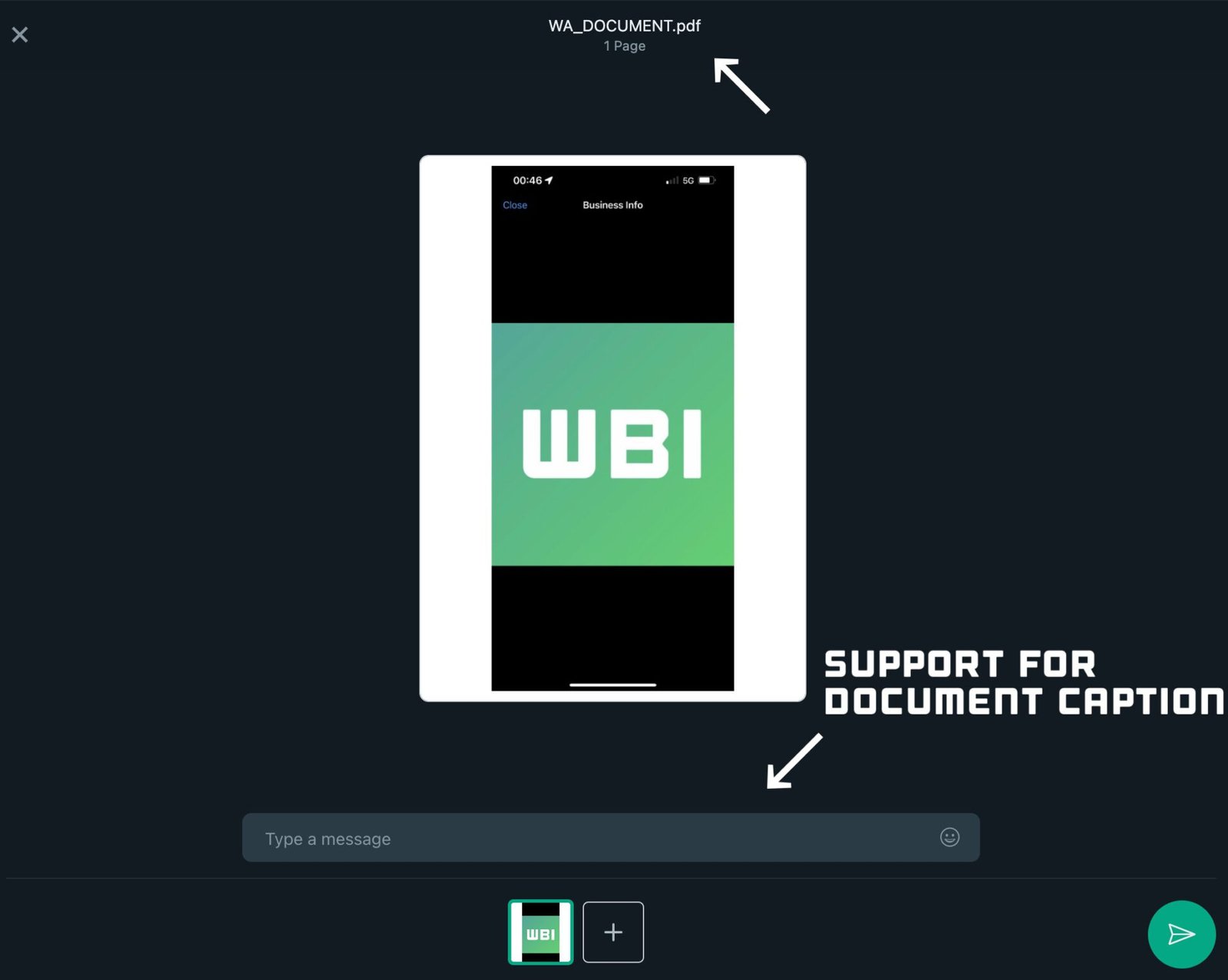 WhatsApp is working on supporting captions in documents – BrandMa